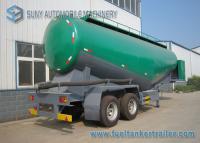China 26 CBM Cement Powder Trailer Carbon Steel Tandem Semi Trailer for sale