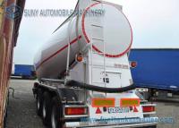 China 3 Wheel Dry Bulk Tanker Trailer 34 M3 Semi Tanker Trailers 34 KL for sale