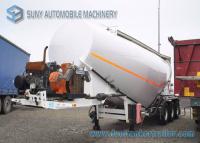 China 3 Wheel Dry Bulk Tanker Trailer 34 M3 Semi Tanker Trailers 34 KL for sale