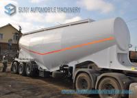 China 3 Axle 40 m3 Dry Bulk Tanker V Shape Lifting Cement Tank Container for sale