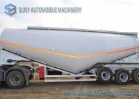 China 3 Axle 40 m3 Dry Bulk Tanker V Shape Lifting Cement Tank Container for sale
