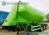 China 30 m3 Conoid Dry Bulk Tanker Trailer 3 Axles Aluminum Cement Semi Trailer for sale