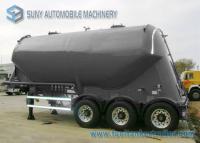 China 3 Axle Conoid Dry Bulk Tanker Trailer 32 Cubic Meter High Performance for sale