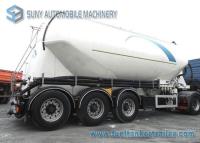 China 36 CBM Bulk Cement Tanker Semi Conoid Shape With High Capacity for sale