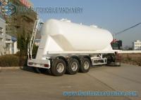 China 38000 L Conoid Dry Bulk Three Axle Trailers UWA / BPW Air Suspension for sale