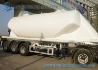 China 38000 L Conoid Dry Bulk Three Axle Trailers UWA / BPW Air Suspension for sale