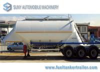 China Big Capacity 40 M3 Dry Bulk Tanker Trailer 3 Axle Container Semi Trailer for sale