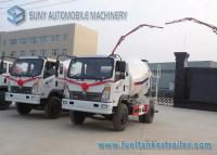China White 4 M3 Sinotruk King Brand 6 Wheeler Mini Mixer Truck 250 Litres for sale