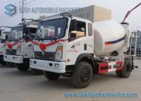 China White 4 M3 Sinotruk King Brand 6 Wheeler Mini Mixer Truck 250 Litres for sale