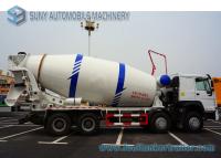 China Sinotruck Howo Brand 12 Wheeler Mixer Cement Truck 16 Cubic Meters for sale