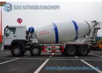 China Sinotruck Howo Brand 12 Wheeler Mixer Cement Truck 16 Cubic Meters for sale