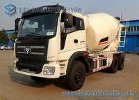 China Foton Rowor 10 Wheeler 7 M3 Concrete Mixer Truck With Mercedes Benz Technology for sale