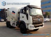China Foton Rowor 10 Wheeler 7 M3 Concrete Mixer Truck With Mercedes Benz Technology for sale