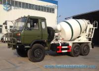 China Dongfeng 6 X 6 All Wheel Drive 5 M3 Concrete Mixture Truck Off Road for sale