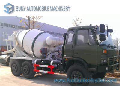 China Dongfeng 6 X 6 All Wheel Drive 5 M3 Concrete Mixture Truck Off Road for sale