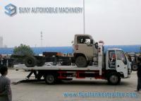 China FB 0 - 10 Isuzu Full Landing 0 Degree 9 Ton Flatbed Wrecker Towing Truck for sale