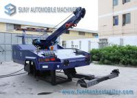 China IND 10 Medium Duty Wrecker Towing Truck 9 Ton Boom 6 Ton Wheel Llift for sale