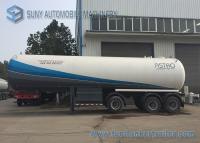 China LPG Storage Tanks  24T BPW Tri-axle 10 wheels Q345R 56000 Liters for sale