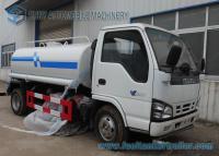 China ISUZU Sanitation Truck 4 X 2 2 Axles 4 m3 - 5 m3 130 hp Self-sucking centrifugal pump for sale