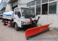 China ISUZU Sanitation Truck 4 X 2 2 Axles 4 m3 - 5 m3 130 hp Self-sucking centrifugal pump for sale