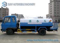 China Dongfeng Duolika 4 X 2 5000 L Storage Water Tanker Truck 100 hp 2 Axles for sale
