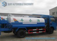 China Dongfeng Duolika 4 X 2 5000 L Storage Water Tanker Truck 100 hp 2 Axles for sale