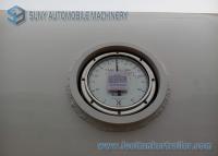 China 58500 liters tri-axle LPG tank trailer 24.5MT , LPG gas tanker semi trailer for sale