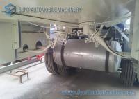 China 58500 liters tri-axle LPG tank trailer 24.5MT , LPG gas tanker semi trailer for sale