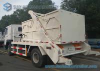 China Sinotruk 12m3 Swing Arm Garbage truck HOWO Chassis 4x2 Drive 266hp for sale