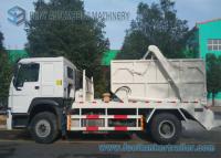China Sinotruk 12m3 Swing Arm Garbage truck HOWO Chassis 4x2 Drive 266hp for sale