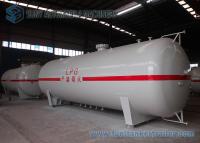 China Round / Ellipse Safety LPG Tank Trailer 25000L Horizontal Bulk for sale