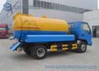 China JAC RHD LHD 6000L  Sewage Vacuum Truck With Pump 6000 L Water Tank Volume for sale
