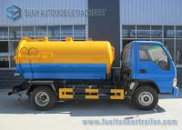 China JAC RHD LHD 6000L  Sewage Vacuum Truck With Pump 6000 L Water Tank Volume for sale