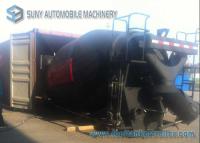 China Black HOWO 6X4 Concrete Mixer Truck 7 Cubic Metre Drum Volume Mixing Capacity for sale