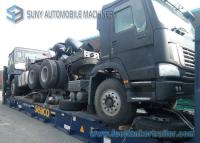 China Black HOWO 6X4 Concrete Mixer Truck 7 Cubic Metre Drum Volume Mixing Capacity for sale