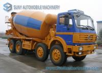 China 375 Horsepower North Benz Concrete Mixer Vechile 12 Wheeler 16 Cubic Metre for sale