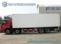 China 45-50 Cubic 8x4 Refrigerated Van And Truck Rentals FOTON - Auman 280 Kw / 380 Hp for sale
