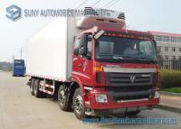 China 45-50 Cubic 8x4 Refrigerated Van And Truck Rentals FOTON - Auman 280 Kw / 380 Hp for sale