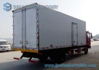 China 180 HP FAW J6 4x2 Refrigerator Van Truck Load 10T Box Volume 30 Cubic for sale