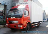 China 5 T - 8 T 4x2 Dongfeng Refrigerator Van Truck 88 KW / 120 Hp  LHD / RHD for sale
