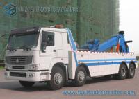 China 12 Wheeler HOWO Heavy Duty Wrecker With INT 60 Recovery Truck Body for sale