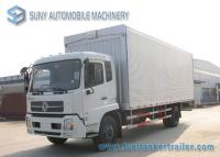 China 12 T Refrigerator Van Truck Dongfeng Kingrun 4x2 Wing Open Cummine Engine 170 HP for sale