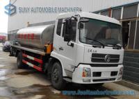 China Dongfeng 4 x 2 Asphalt Tanker Trailer 8000 L -10000 L Tianjin Cab for sale