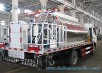 China Dongfeng 4 x 2 Asphalt Tanker Trailer 8000 L -10000 L Tianjin Cab for sale