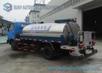 China Furuika 2 Axles 4000 L Bitumen container semi trailer Dongfeng Chassis for sale
