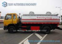 China 15000 L 4X2 Refuel Tanker Truck Oil Tank Trailer Mild Steel 190 hp Diesel for sale