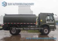 China SINOTRUK HOWO 4X4 Chemical Tanker Truck 12000 L Oil Tanker All Wheel Drive for sale
