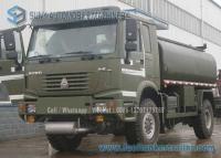 China SINOTRUK HOWO 4X4 Chemical Tanker Truck 12000 L Oil Tanker All Wheel Drive for sale