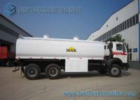 China North Benz 6x4 Chemical Tanker Truckr Carbon Steel  22000 L Fuel Tanker Truck for sale