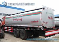 China 10 Wheel Chemical Tanker Truck 20000 Litres Carbon Steel 210 hp Dongfeng for sale